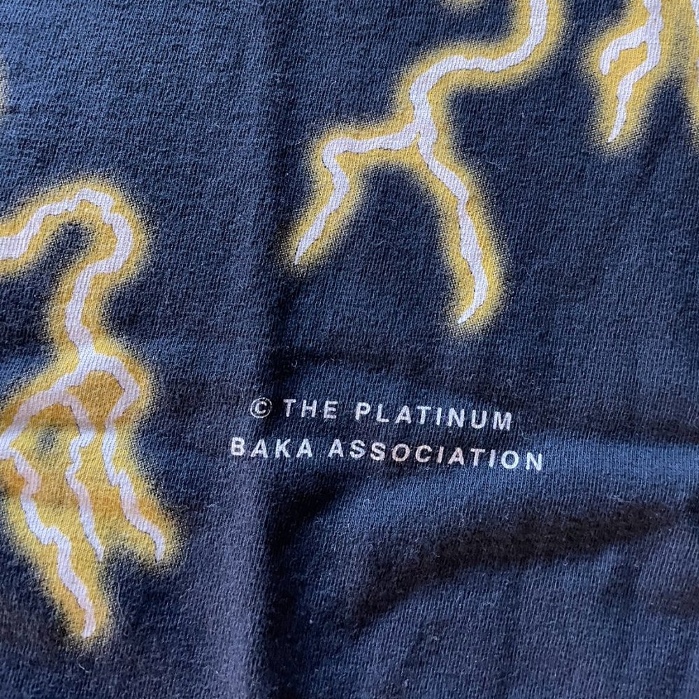 Platinum Baka Zenitsu Thunder Demon Slayer Large - Gem